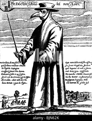 Rome Plague, 1656 Stock Photo - Alamy