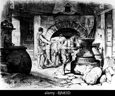 Bakery in Pompeii Stock Photo: 136333536 - Alamy