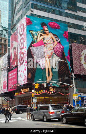 Target Billboard in Times Square New York City Stock Photo - Alamy