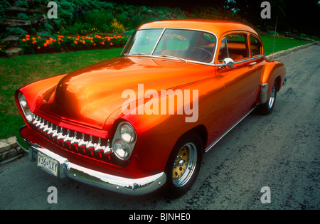 1950 Pontiac Torpedo Back Stock Photo - Alamy