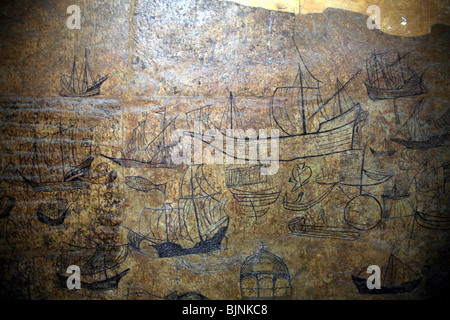 Walls inside Fort Jesus, Mombasa, Kenya Stock Photo - Alamy