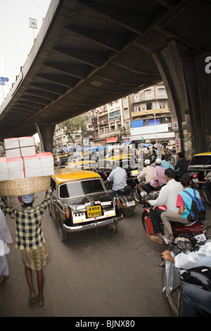 india Mumbai Bridge Flyover Stock Photo - Alamy