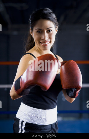 female boxer model released Stock Photo - Alamy
