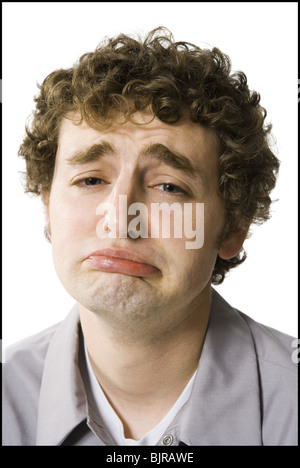 Man crying out in distress Stock Photo - Alamy