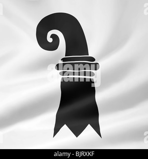 Basel-Stadt, canton of Switzerland. High resolution satellite map Stock ...