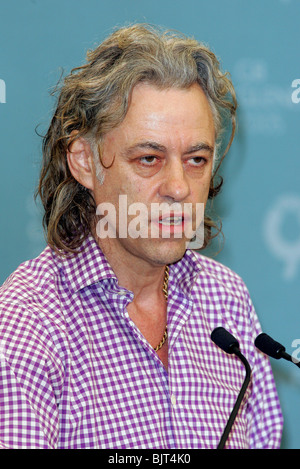 SIR BOB GELDOF G8 SUMMIT 2005 GLENEAGLES SCOTLAND 08 July 2005 Stock ...