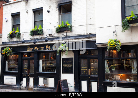 The Seven Stars pub Carey Street London Stock Photo - Alamy