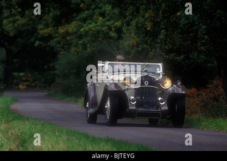 Delage D8 SS French luxury car of the early 1930's Stock Photo - Alamy