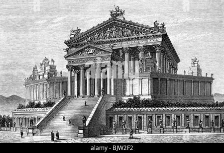 geography / travel, Italy, Rome, Capitoline Hill, Temple of Jupiter ...