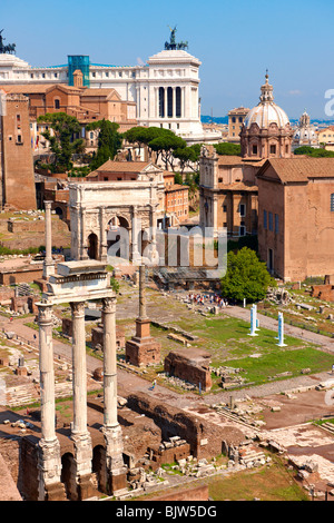 the forum of Rome Stock Photo - Alamy