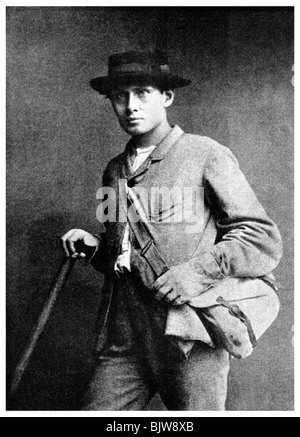 Edward Whymper, British mountaineer, 1865 (1956). Artist: Unknown Stock ...