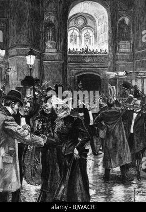 festivity, New Year, 1900 Stock Photo - Alamy