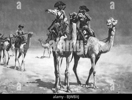 colonialism, German colonies, German South West Africa, marching ...