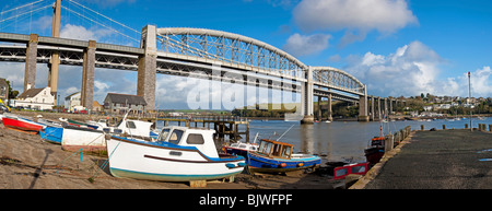 Boats at Saltash Stock Photo - Alamy