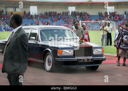 Mswati III , the king of Swaziland and head of the Swazi Royal Family ...