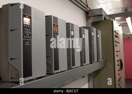 HVAC Control panel for heating and air conditioning Stock Photo - Alamy