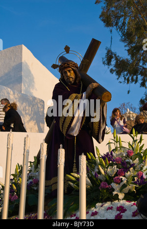Procession on Good Friday, Semana Santa, La Laguna, north-east Tenerife ...