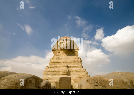 The Dream Stele of Thuthmosis IV between the paws of the Sphinx as seen ...