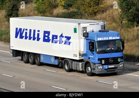 Willi Betz left hand drive lorry Stock Photo - Alamy