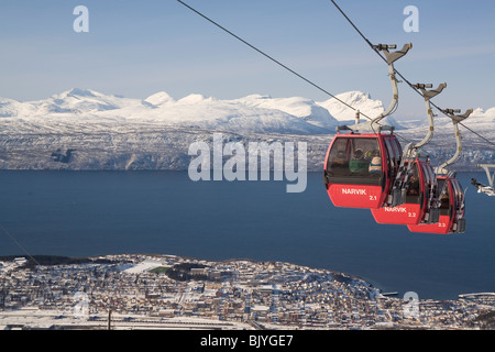 Norway Nordland Narvik Fagernes mountain signpost Stock Photo - Alamy