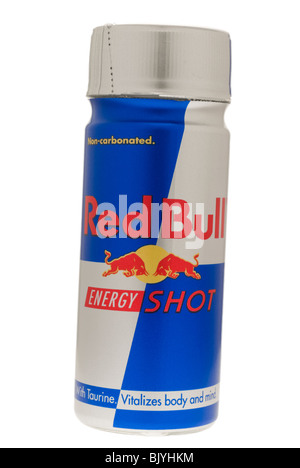 A closeup shot of a Red Bull sugar free and Red Bull zero energy drink ...
