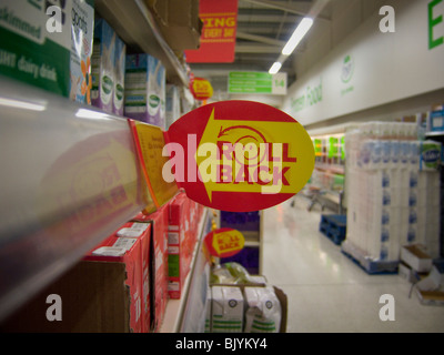 Asda supermarket Roll Back prices. UK Stock Photo - Alamy