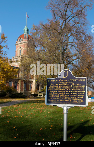 Indiana Elkhart County,Goshen,Elkhart County Courthouse 1868,Greek ...