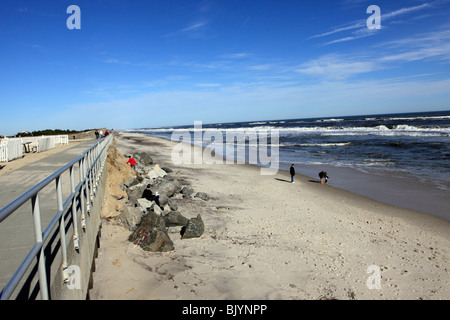 Smith Point Beach on the Atlantic Ocean Long Island NY Stock Photo - Alamy