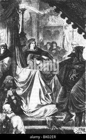 literature, legends, The Nibelung legend, Siegfried's death, Siegfried ...