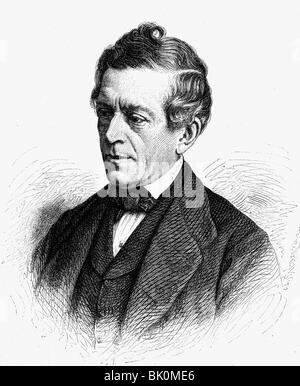 David Strauss (1808-1874). German liberal Protestant theologian and ...