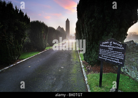 Saul Church, Downpatrick, Northern Ireland, originally founded by Saint ...