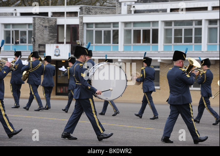 RAF marching on Parade ground Stock Photo - Alamy