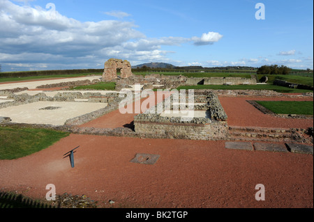 The remains of the Roman city at Wroxeter, near Shrewsbury, Shropshire ...