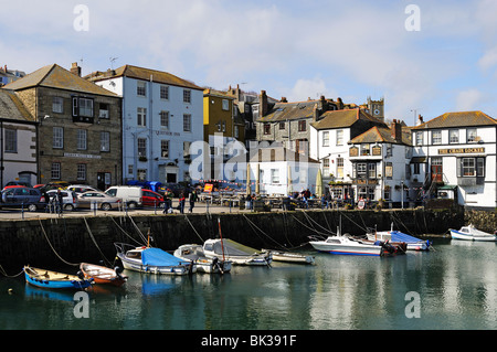 Custom House Quay, Falmouth, Cornwall, England,United Kingdom Stock ...