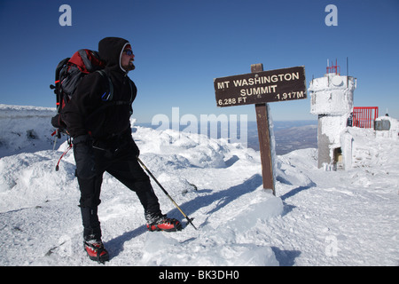Mount Washington during the winter months Located in the White ...