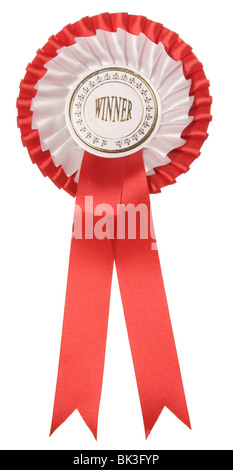 A red rosette Stock Photo - Alamy