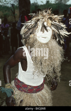 African masks Zambia Africa Stock Photo - Alamy