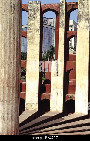 The Ram Yantra at the Jantar Mantar in New Delhi, India. The Jantar ...