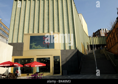 Nottingham Contemporary art gallery 2010 exterior concrete impressed ...
