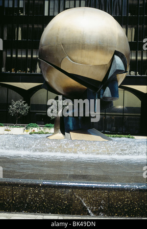 World Trade Center Fritz Koenig Sphere, Battery Park, NYC Stock Photo ...
