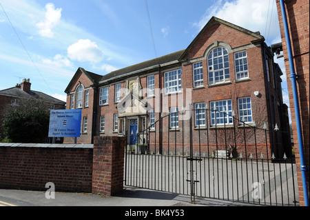 The Thomas Adams School at Wem in north Shropshire uk Stock Photo - Alamy