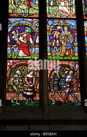 Inside the Bern Munster cathedral in Bern Switzerland Stock Photo - Alamy