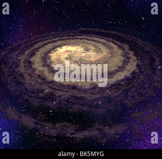 great spiral vortex galaxy in deep space Stock Photo - Alamy