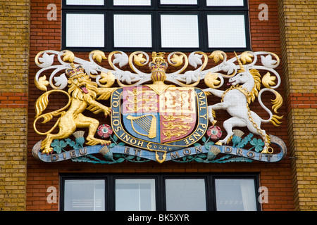 Crown Court coat of arms "Dieu et Mon Droit " on the Crown Court ...