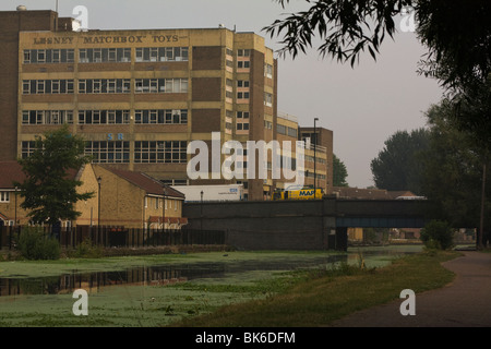 Lesney Matchbox toy factory in Hackney, East London Stock Photo - Alamy