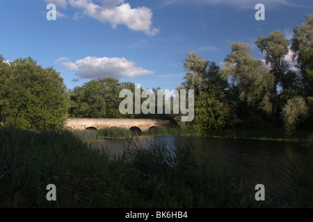 Oakley bridge Bedfordshire Stock Photo - Alamy