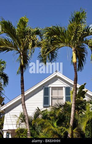 Key West Florida fl USA Old Wooden Houses Stock Photo - Alamy