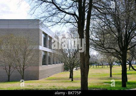 Frito-Lay headquarters office building courtyard with man-made ...