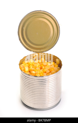 Tin of Sweetcorn Stock Photo - Alamy