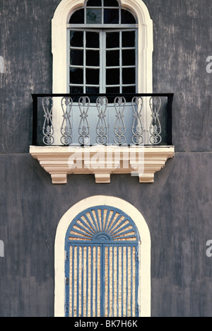 Shell window of an old Goan home. Goa, India, Asia Stock Photo - Alamy